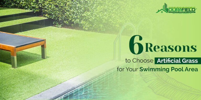 6 Reasons To Choose Artificial Grass For Your Swimming Pool Area
